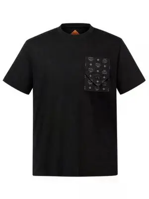 Mcm Visetos-print Pocket T-shirt