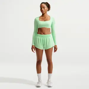 Nike Dri-fit Mid-rise 3" Brief-lined Shorts
