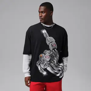 JORDAN Oversized T-shirt - Black