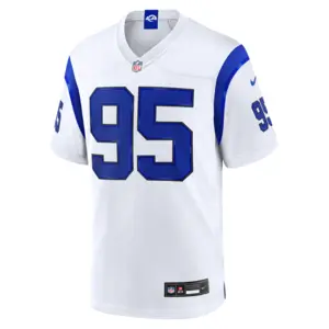 Nike Myles Garrett Los Angeles Rams Nfl Game Jersey - White