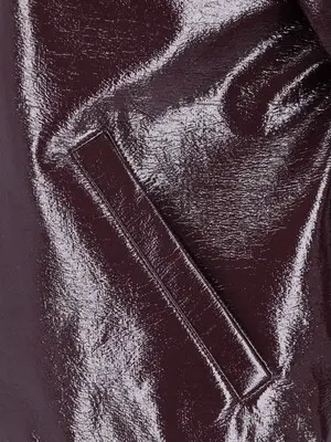 COURREGES Vinyl Bomber Jacket