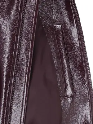 COURREGES Vinyl Bomber Jacket