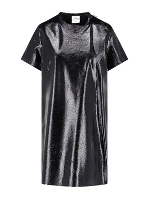 COURREGES Mini Vinyl Dress