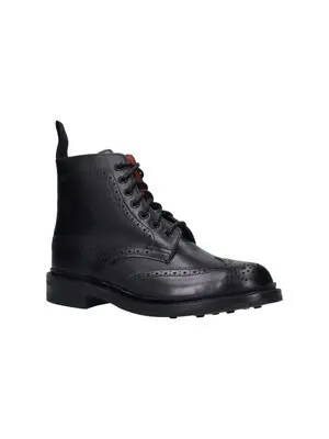 TRICKER'S Stow" Leather Lace-up Boots