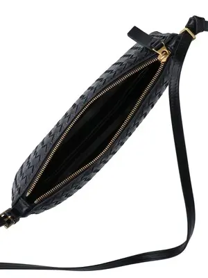 Bottega Veneta Medium Pouch Intrecciato Piccolo - Black