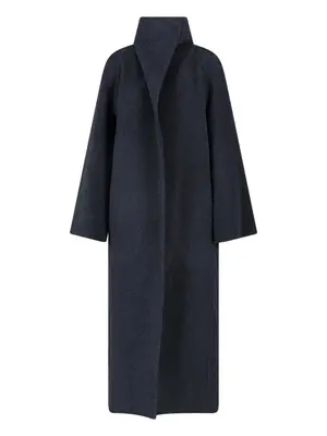 Khaite Romare Wool Coat - Gray