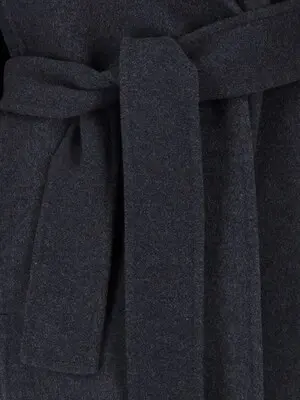Khaite Romare Wool Coat - Gray