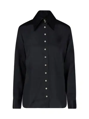 Khaite Ivy" Satin Shirt