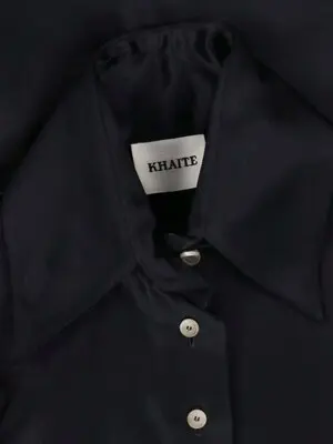 Khaite Ivy" Satin Shirt