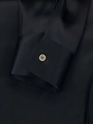 Khaite Ivy" Satin Shirt