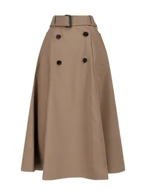 BURBERRY Midi Skirt "brenda"