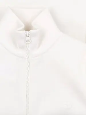 COURREGES Merino Wool Zip Cardigan