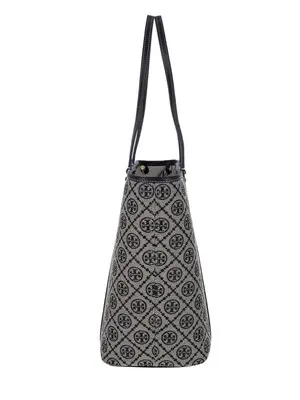 Tory Burch Large Tote Bag "t Monogram