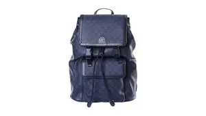 Gucci Ophidia Canvas Backpack With Leather Binding
