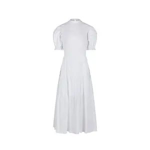 SHIKANZY Lola Maxi Three Tier Ruffle Cotton Dress