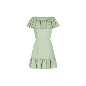 SHIKANZY Camelia Ruffle Dress