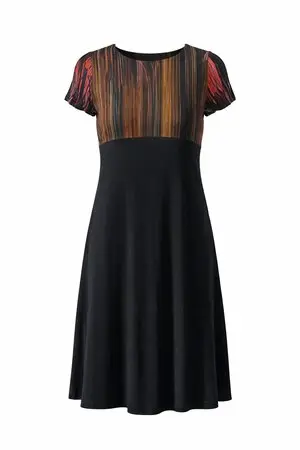 CONQUISTA Art Panel A-line Dress