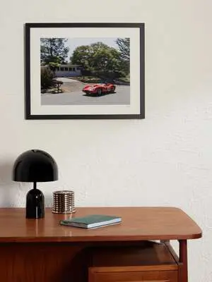 SONIC EDITIONS Framed 2026 Ferrari 250 Testa Rossa Print, 50" X 40