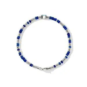 JOHNHARDY Heishi Gemstone Bracelet With Swiss Blue Topaz