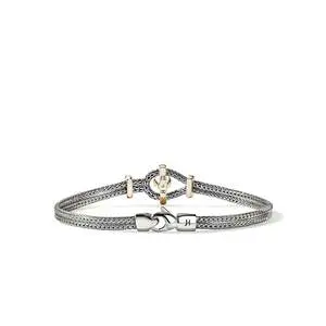JOHNHARDY Icon Bracelet, Gold Orange Citrine 3.6mm