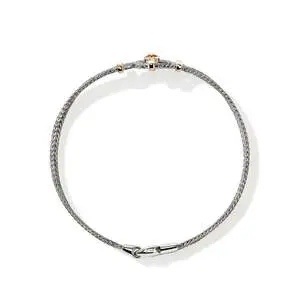 JOHNHARDY Icon Bracelet, Gold Orange Citrine 3.6mm