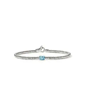 JOHNHARDY Heishi Gem Bracelet With Swiss Blue Topaz - Sterling Silver