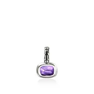 JOHNHARDY John Hardy Heishi Gem Charm Amethyst, Diamonds