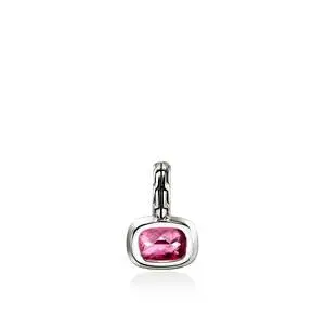 JOHNHARDY Heishi Gem Charm Rhodolite, Diamonds