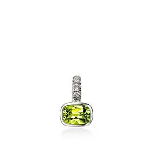 JOHNHARDY John Hardy Heishi Gem Charm Peridot, Diamonds - Sterling Silver