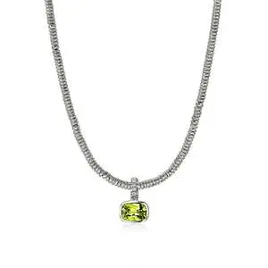 JOHNHARDY John Hardy Heishi Gem Charm Peridot, Diamonds