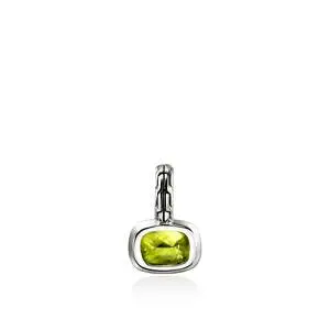 JOHNHARDY John Hardy Heishi Gem Charm Peridot, Diamonds