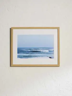 SONIC EDITIONS Framed 2022 Surfs Up San Diego Print, 50" X 40