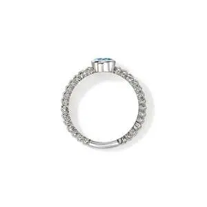 JOHNHARDY John Hardy Swiss Blue Topaz Band Ring