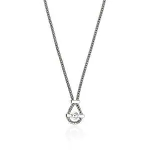 JOHNHARDY Icon Necklace Swiss Blue Topaz, 1.8mm