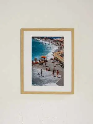 SONIC EDITIONS Framed 2023 Riviera Romance Print, 40" X 50 - Multi