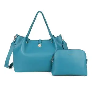 CAMPO MARZIO ROMA 1933 Catrin Chic Shoulder Bag Avion - Blue