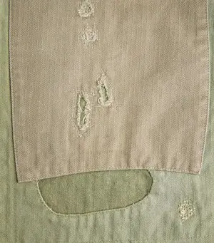 Kapital Fatigue Herringbone Baggie Jeans