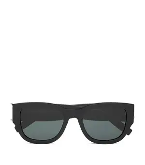Saint Laurent Square Sunglasses - Black