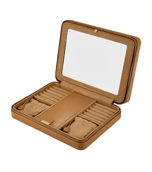 Wolf Large Lauren Jewellery Travel Case