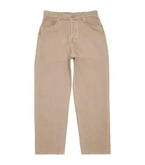 Drole De Monsieur Straight Leg Washed Denim Jeans