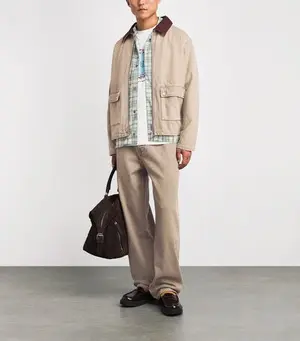 Drole De Monsieur Straight Leg Washed Denim Jeans