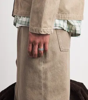 Drole De Monsieur Straight Leg Washed Denim Jeans