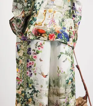 Camilla Silk Art For The Empress Wide Trousers