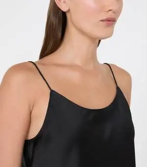 Max Mara Silk Cami Top - Black