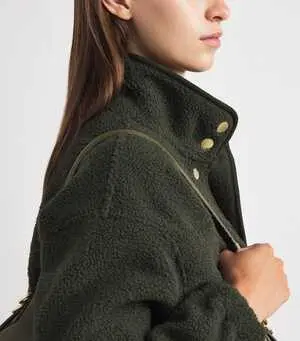 Barbour Fleece Mabel Bomber Jacket