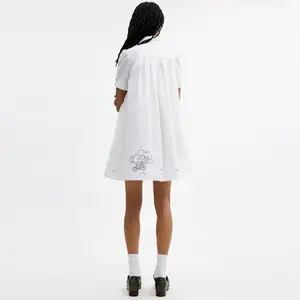 COACH X Brain Dead Embroidered Shirt Dress