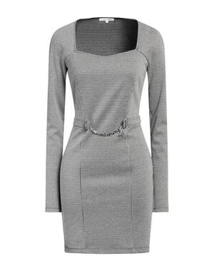 Patrizia Pepe Mini Dress Size Polyester, Viscose, Elastane - Black