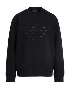 Emporio Armani Sweatshirt Size Cotton, Polyester, Elastane - Black