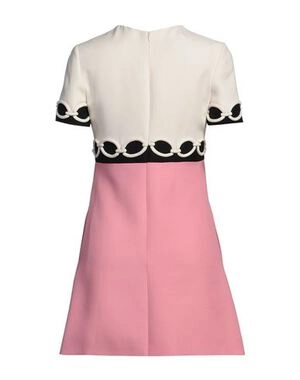 Valentino Garavani Mini Dress In Virgin Wool, Silk, And Polyester