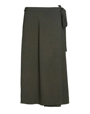 Majestic Filatures Midi Skirt Size Viscose, Elastane - Green